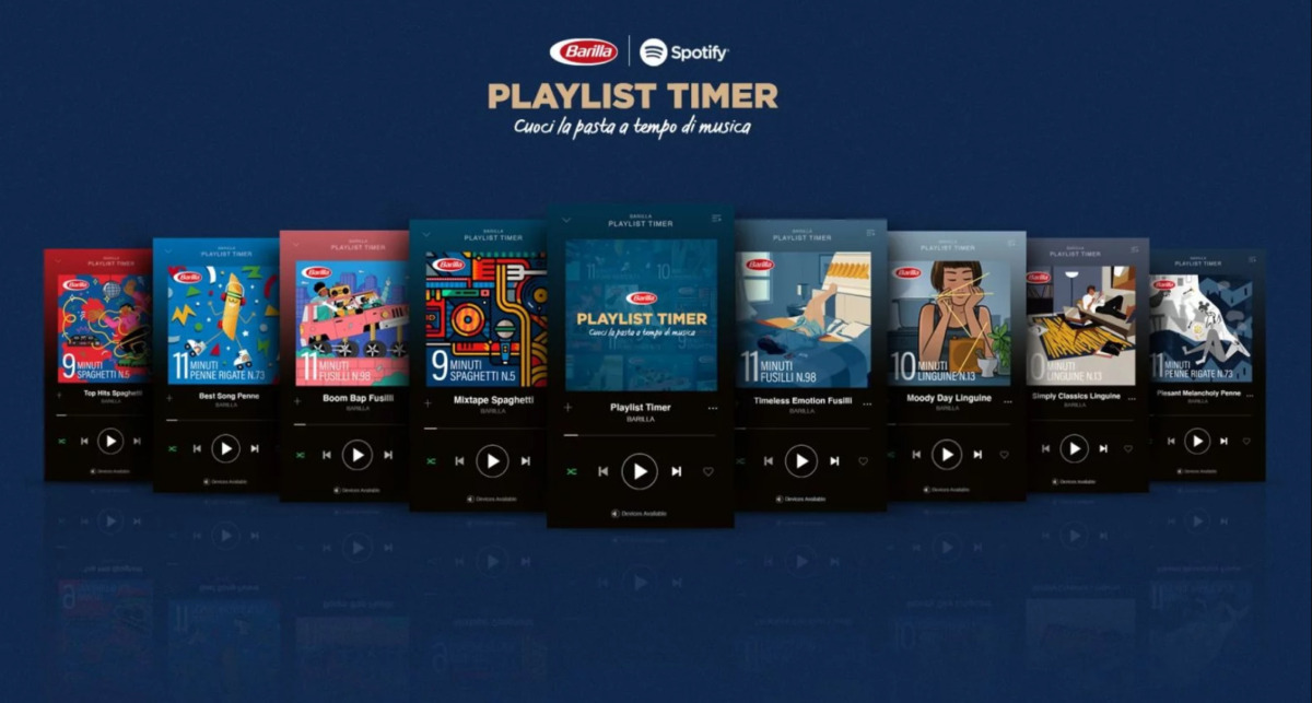 Barilla X Spotify: Makarna ve Müziğin Keyifli İş birliği • theMagger